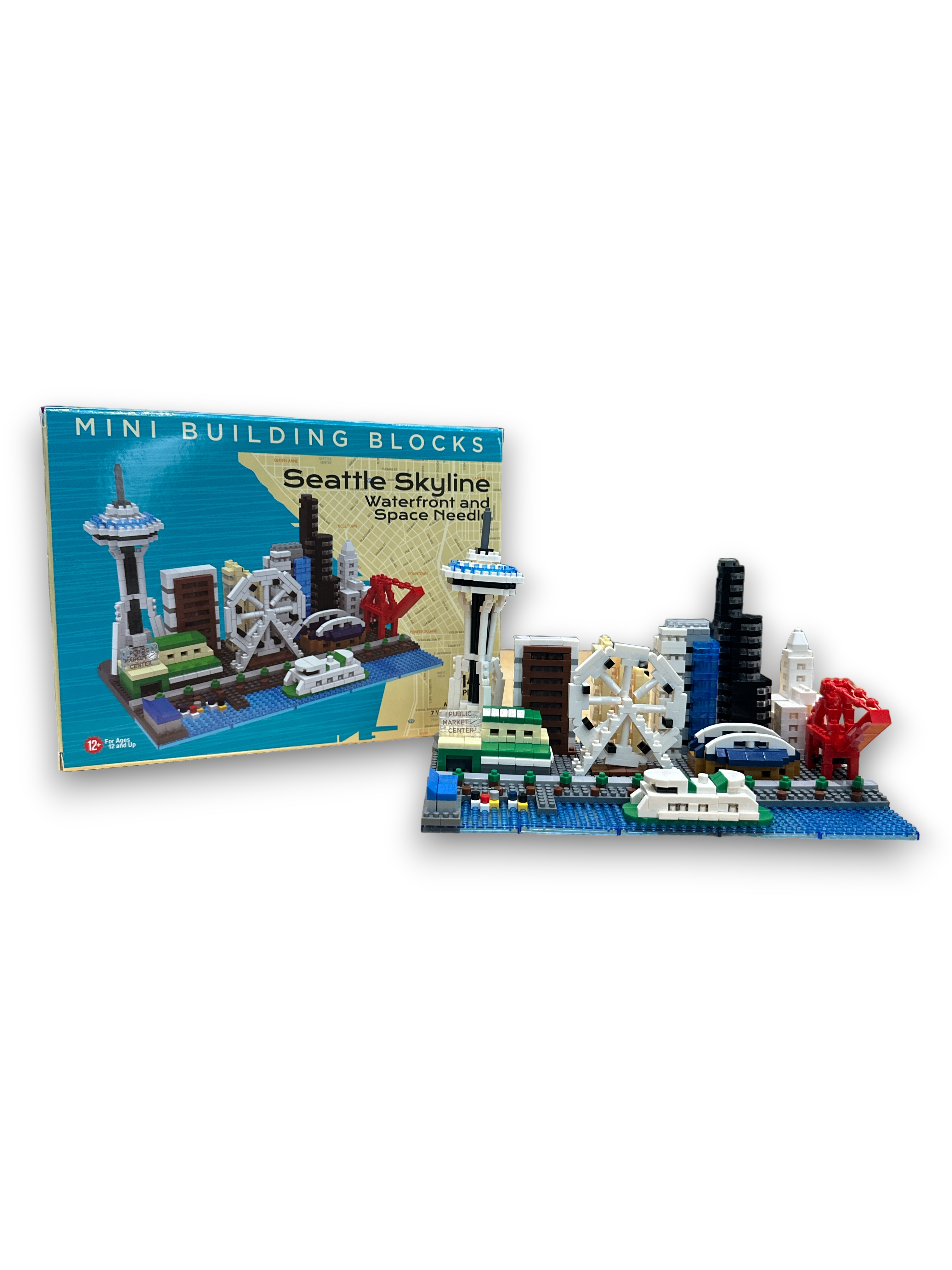 Seattle Waterfront Mini Building Blocks – SpaceBase Gift Shop