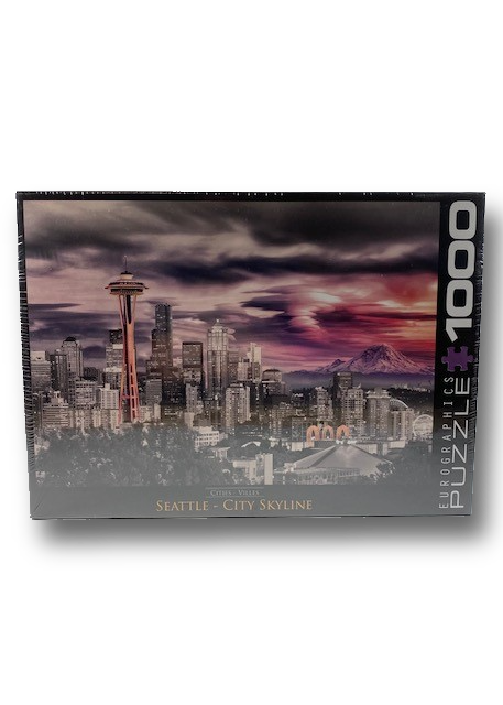 Seattle City Skyline Puzzle – SpaceBase Gift Shop
